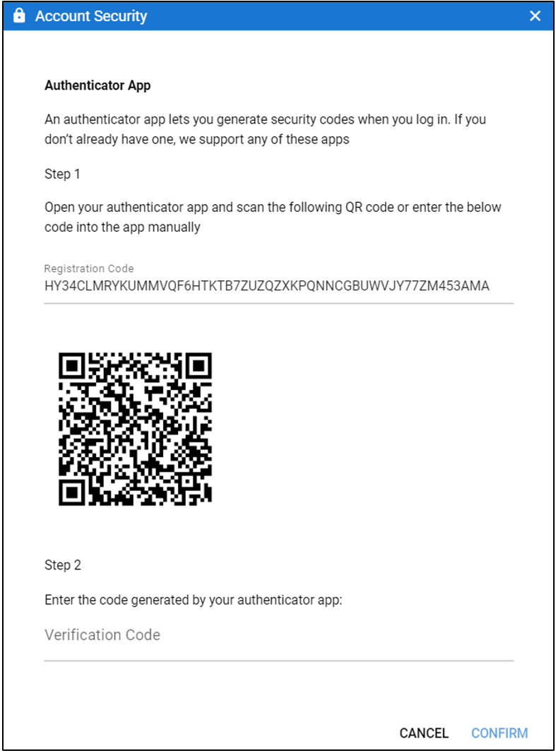 Configuring Two-factor authentication (2FA) – Wizpresso